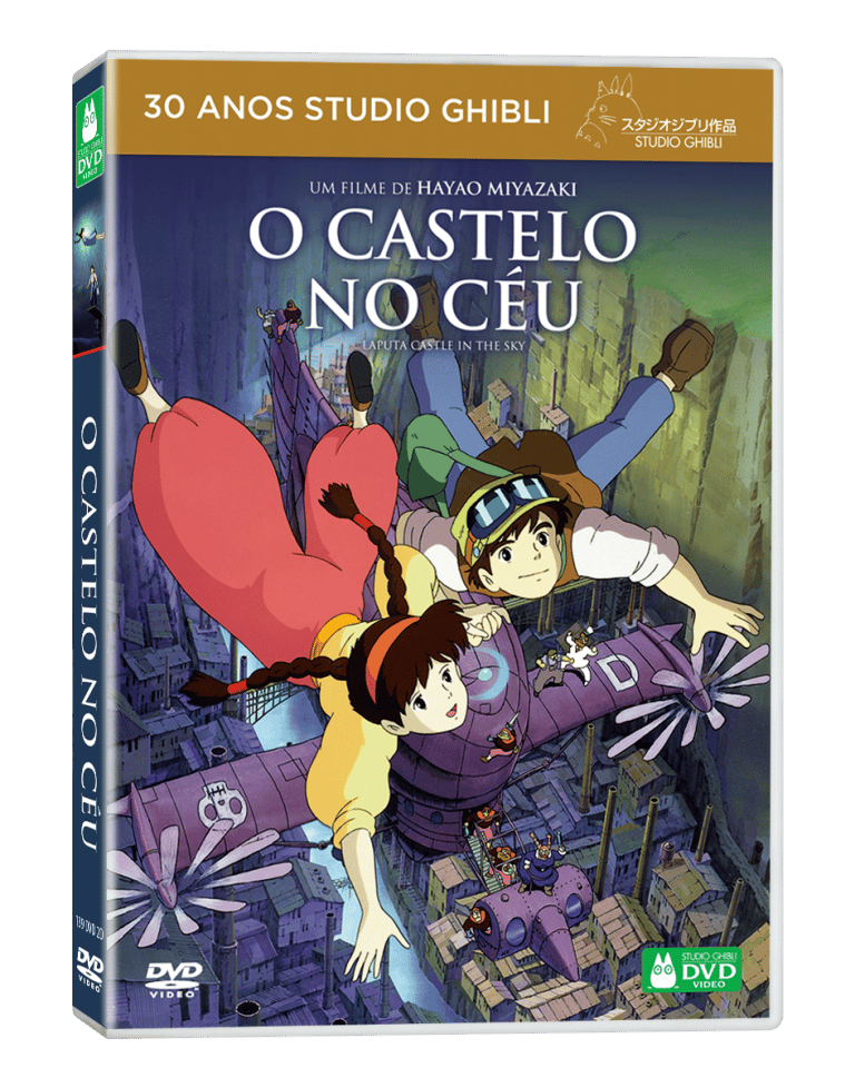 Laputa: Castle in the Sky / DVD / Portugal - The Kodama's Project