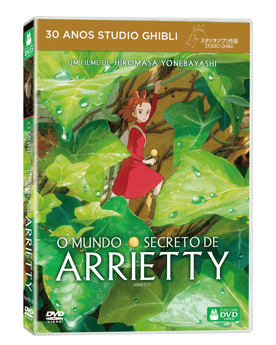 The Secret World of Arrietty / DVD / Portugal - The Kodama's Project